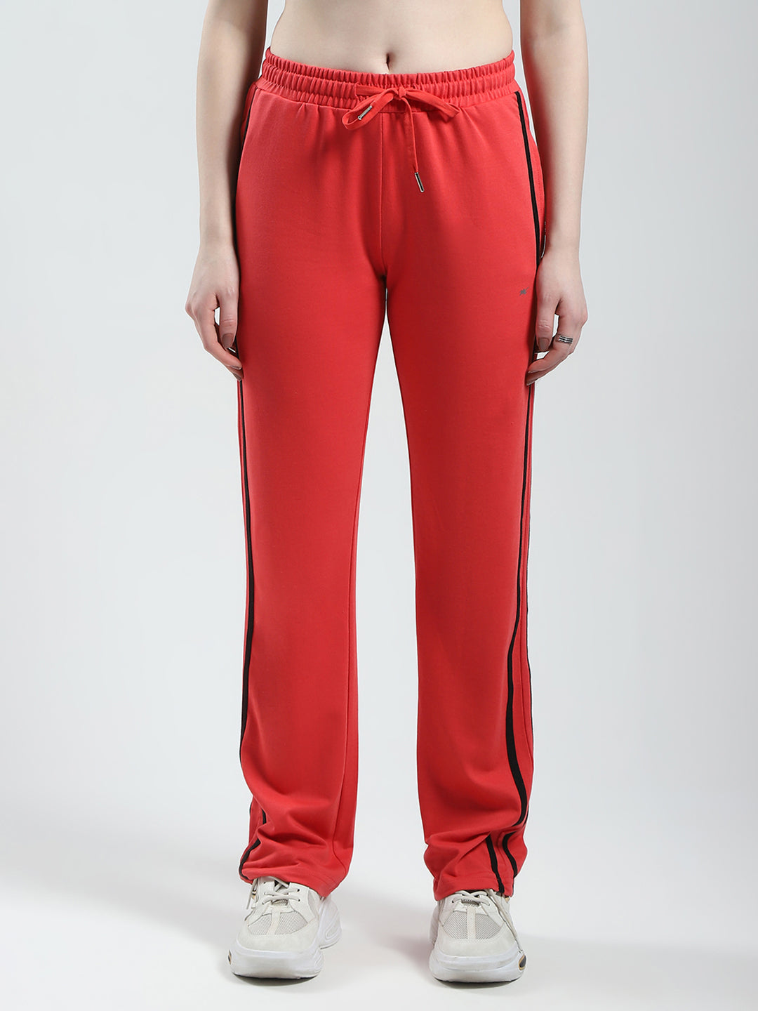 Buy Women Red Solid Regular Fit Lower Online in India - Monte Carlo