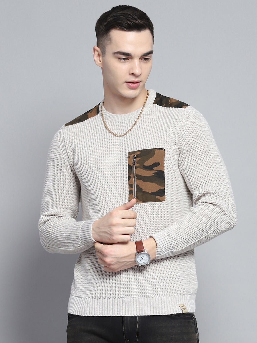 Buy Round Neck Sweater For Men Online in India - Monte Carlo
