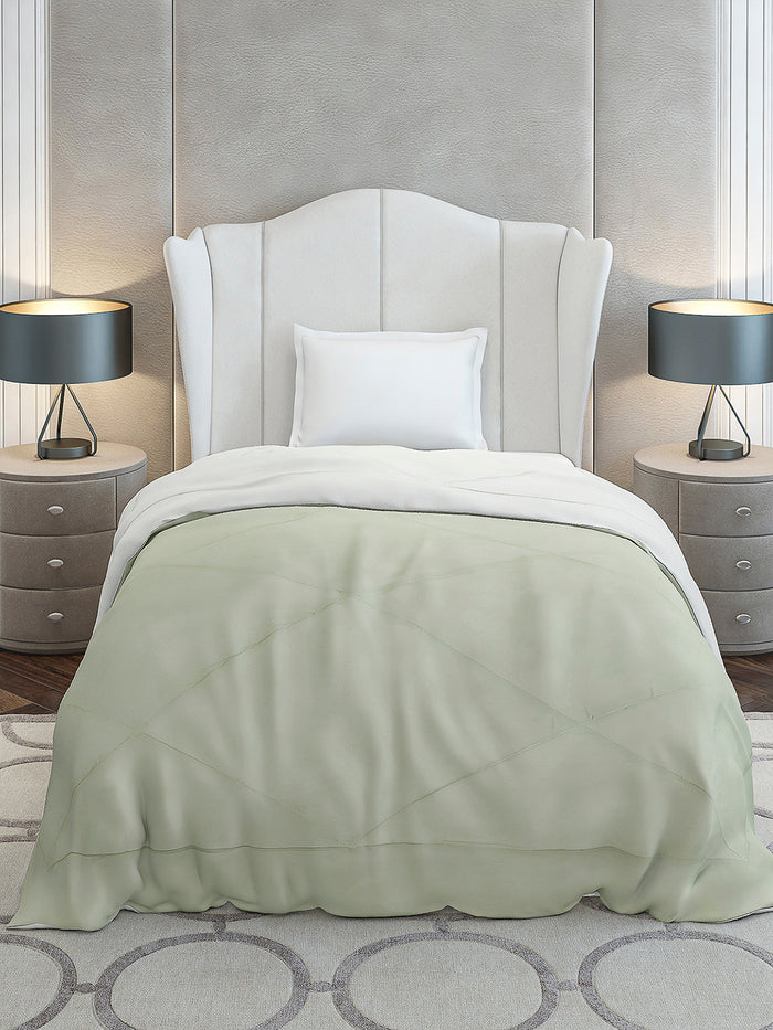 Buy Solid Single Bed 210 GSM Comforter Ava for Mild Winter (Weight 0.9 ...