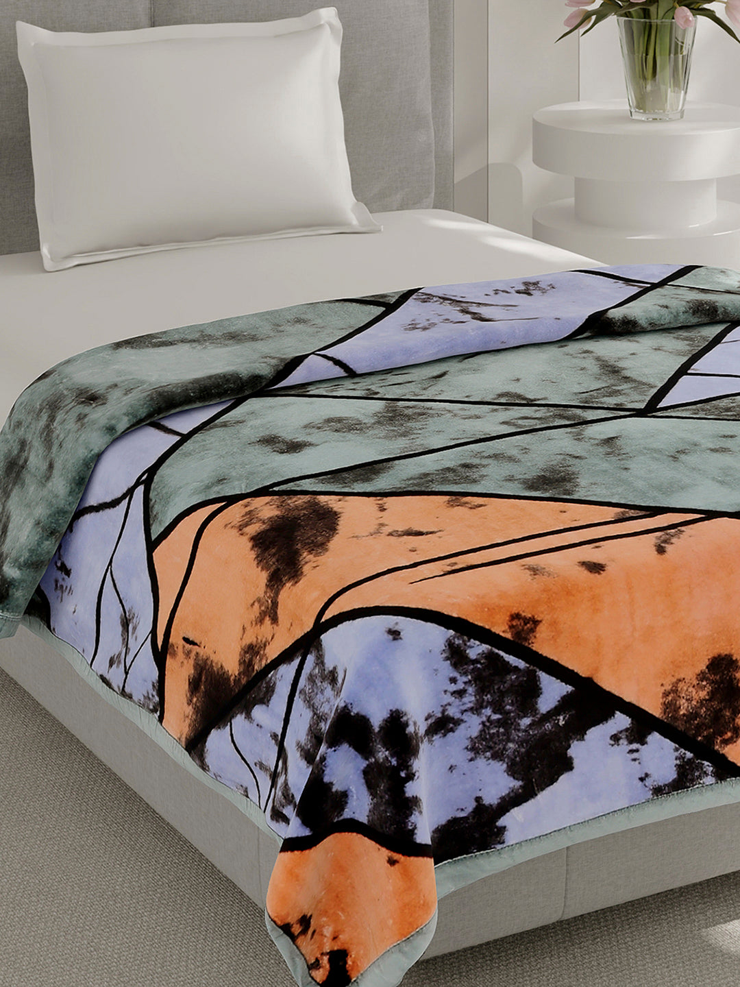 Buy Printed Single Bed 1 Ply Blanket for Heavy Winter - (Impact Pvc ...
