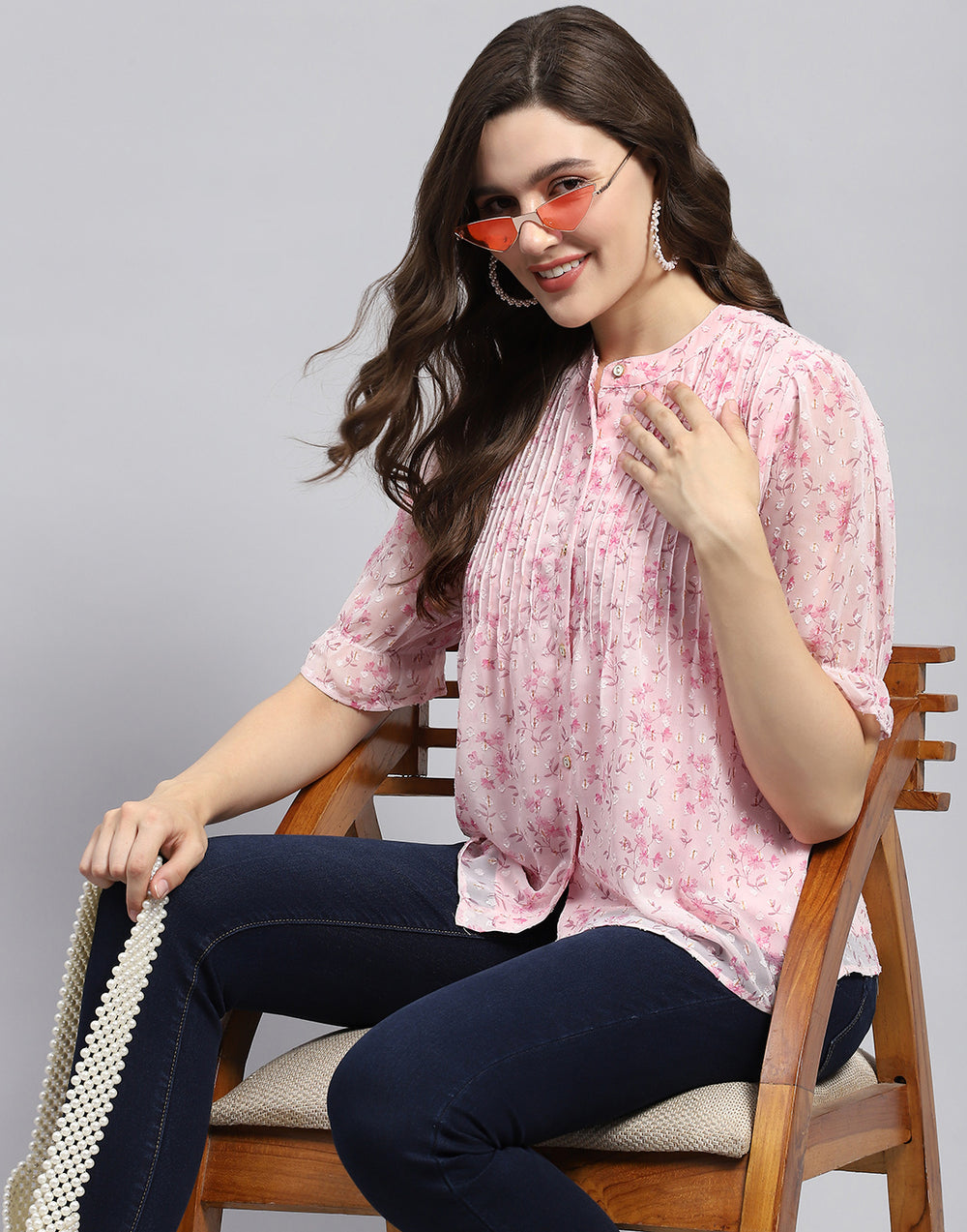 Ladies Pink Tops - Buy Pink Top For Women Online - Monte Carlo