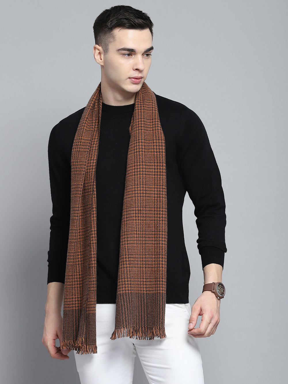 Muffler For Men | Buy Woolen Mufflers For Men Online - Monte Carlo