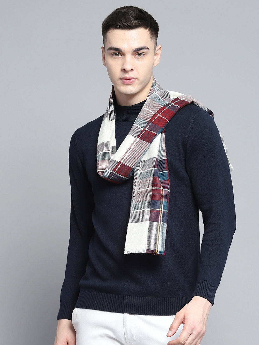Muffler For Men | Buy Woolen Mufflers For Men Online - Monte Carlo