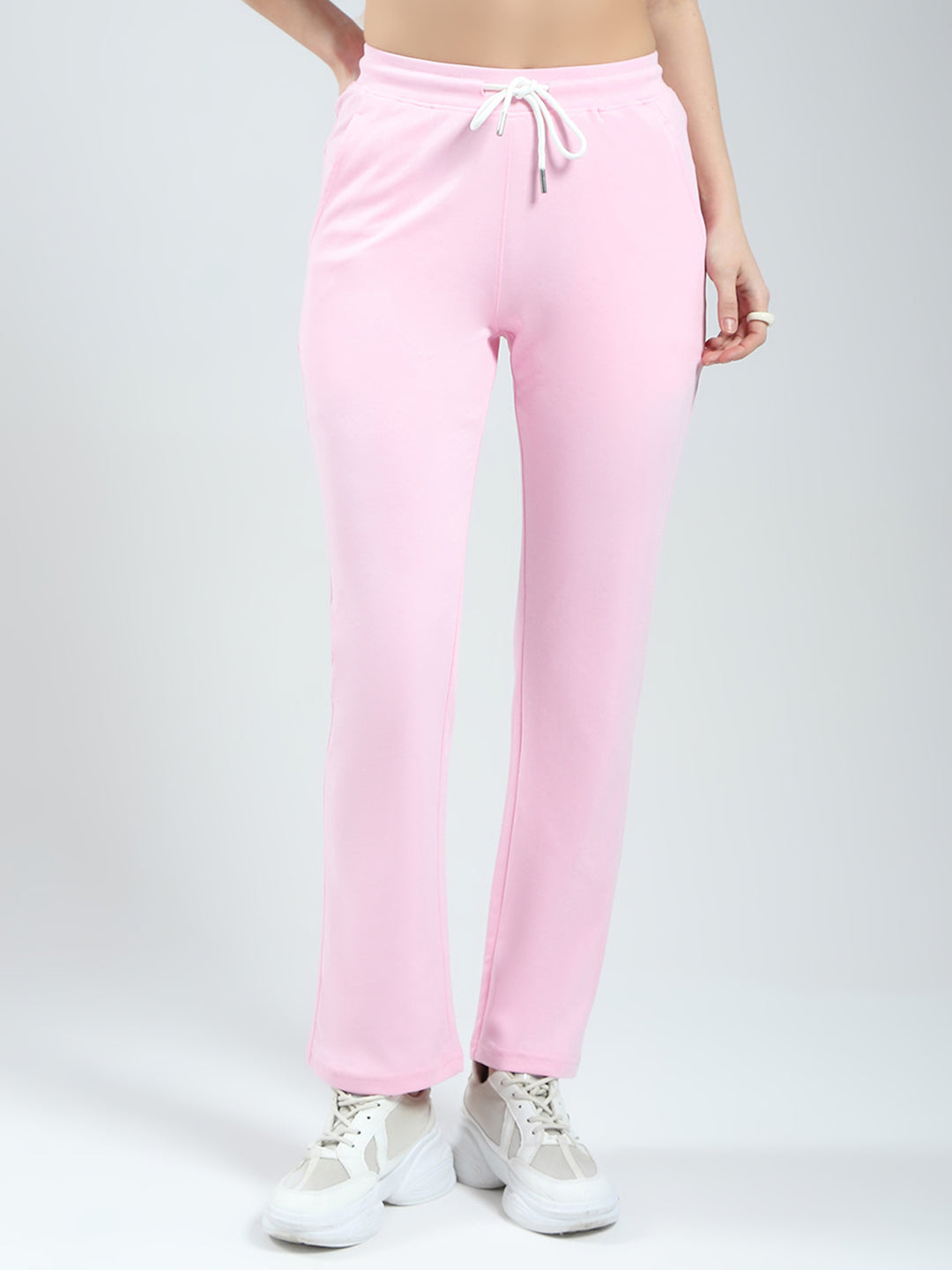 Buy Women Pink Solid Regular Fit Lower Online in India - Rock.it