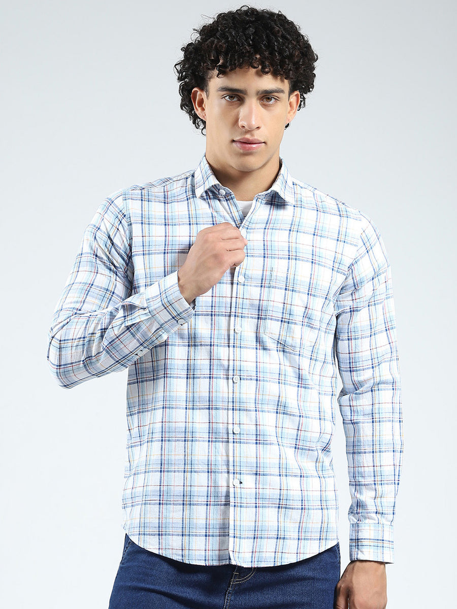 Men Checked Shirts | Buy Check Shirt for Men Online - Monte Carlo