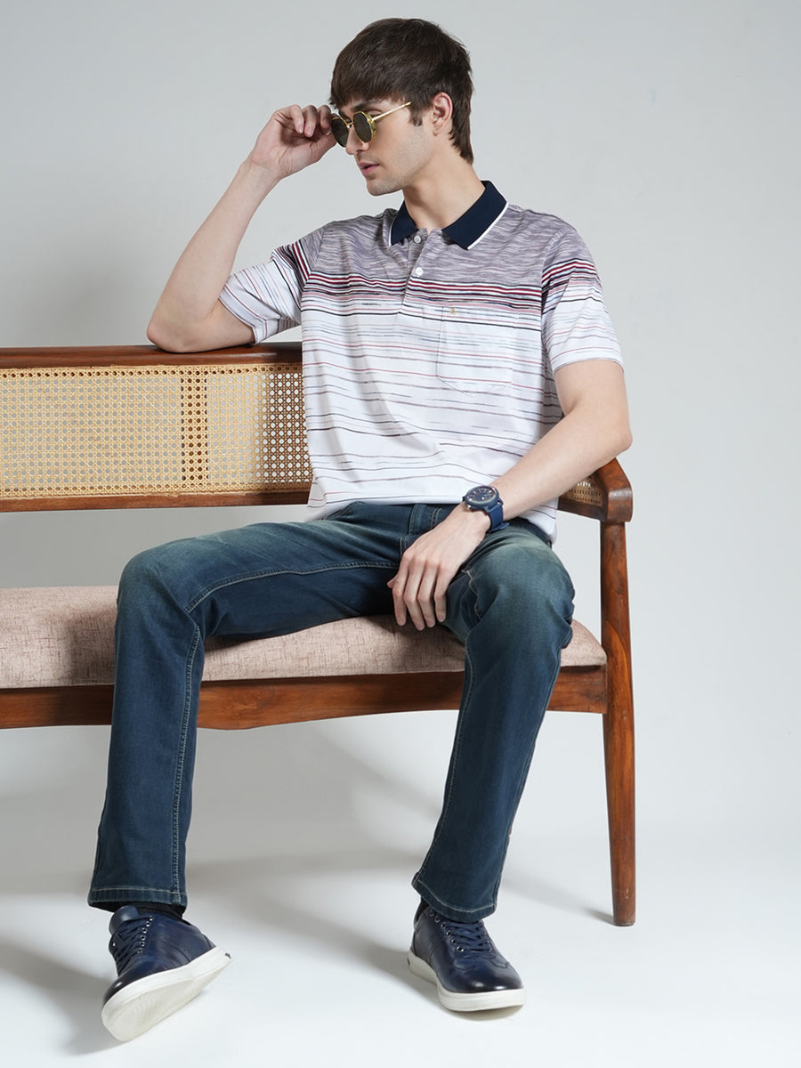 Mens T-shirt with Collar | Buy Collar T shirt For Men Online - Monte Carlo