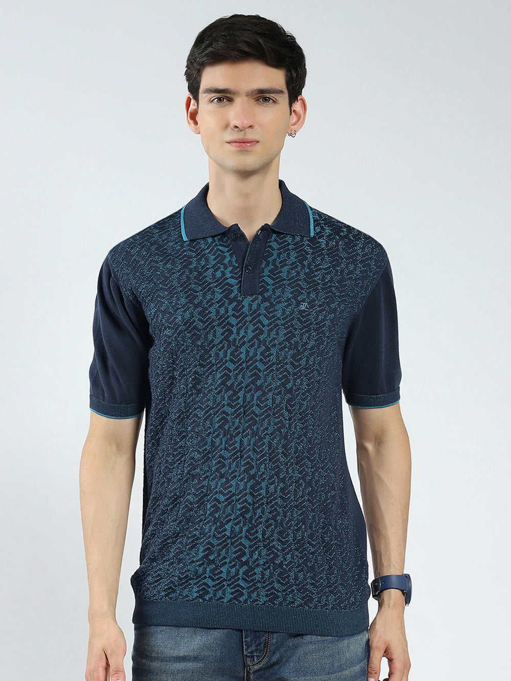 Mens Collar T-shirt | Buy Collar T shirt For Men Online - Monte Carlo