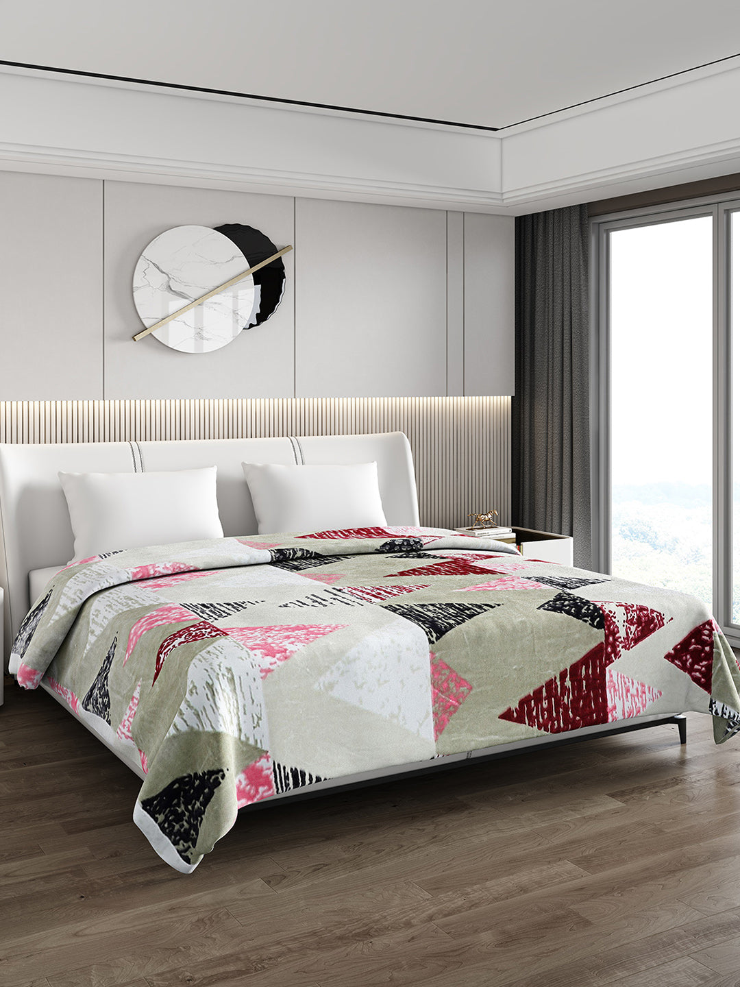 Buy Printed Double Bed Blanket for Heavy Winter -3 Ply Online in India ...