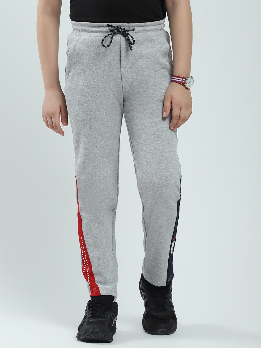 Buy Boys Grey Solid Regular Fit Lower Online in India - Monte Carlo