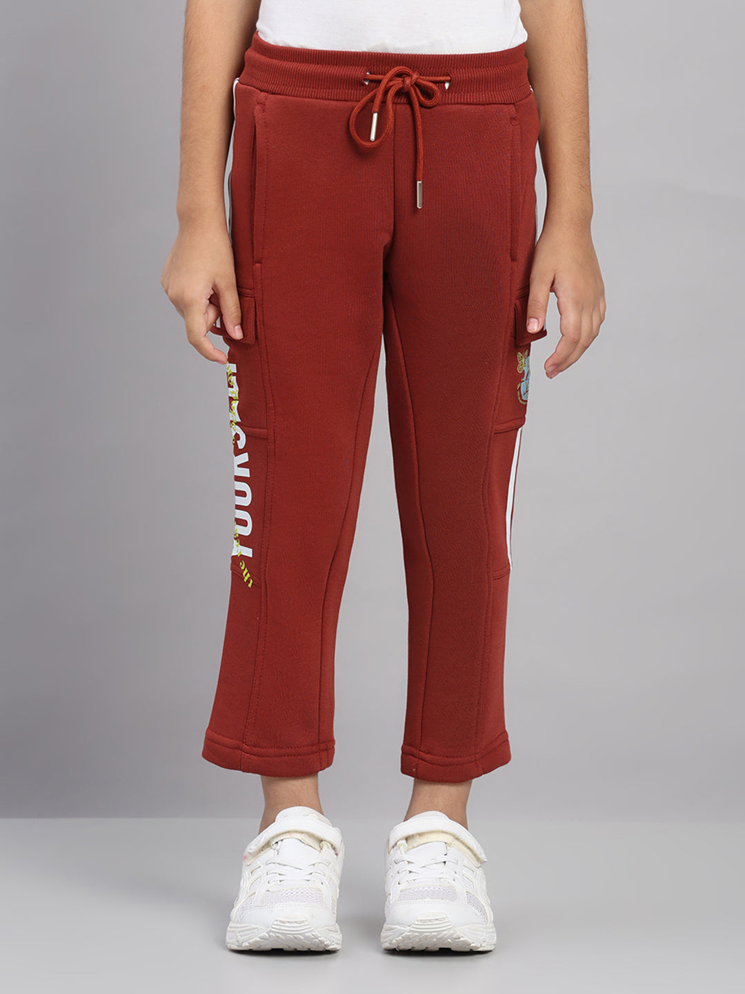 Buy Girls Rust Printed Regular Fit Lower Online in India - Monte Carlo