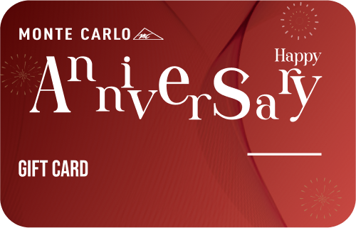 Buy Monte Carlo Wedding Anniversary Gift Card Online