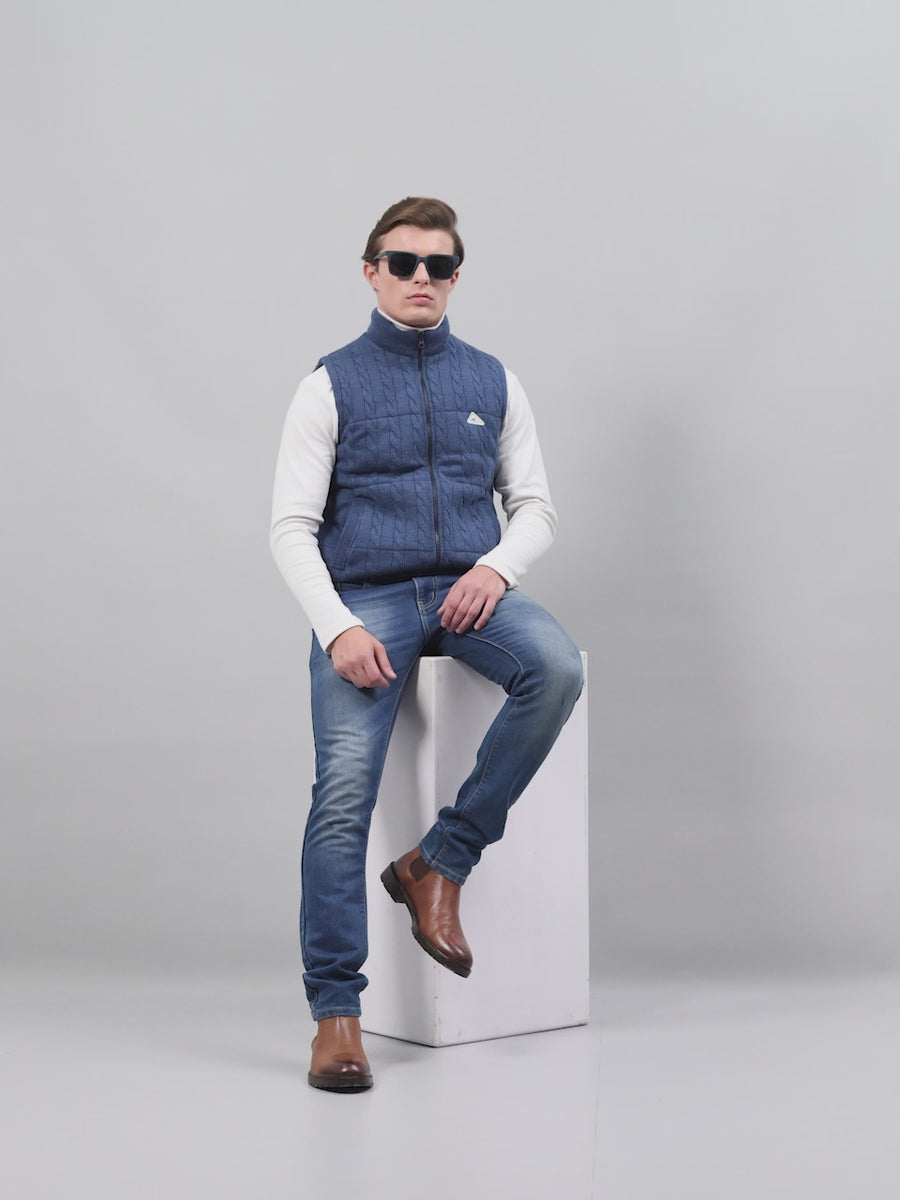 Men Half Jacket | Buy Sleeveless Jacket For Men Online - Monte Carlo
