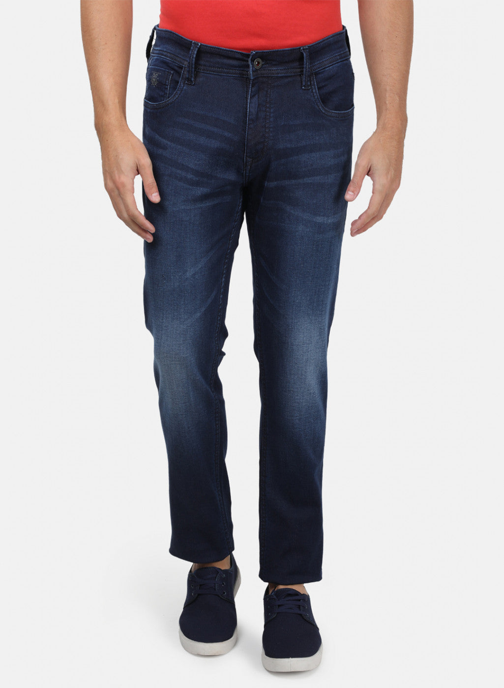 Buy Men Blue Normal Wash Denims Online in India - Monte Carlo