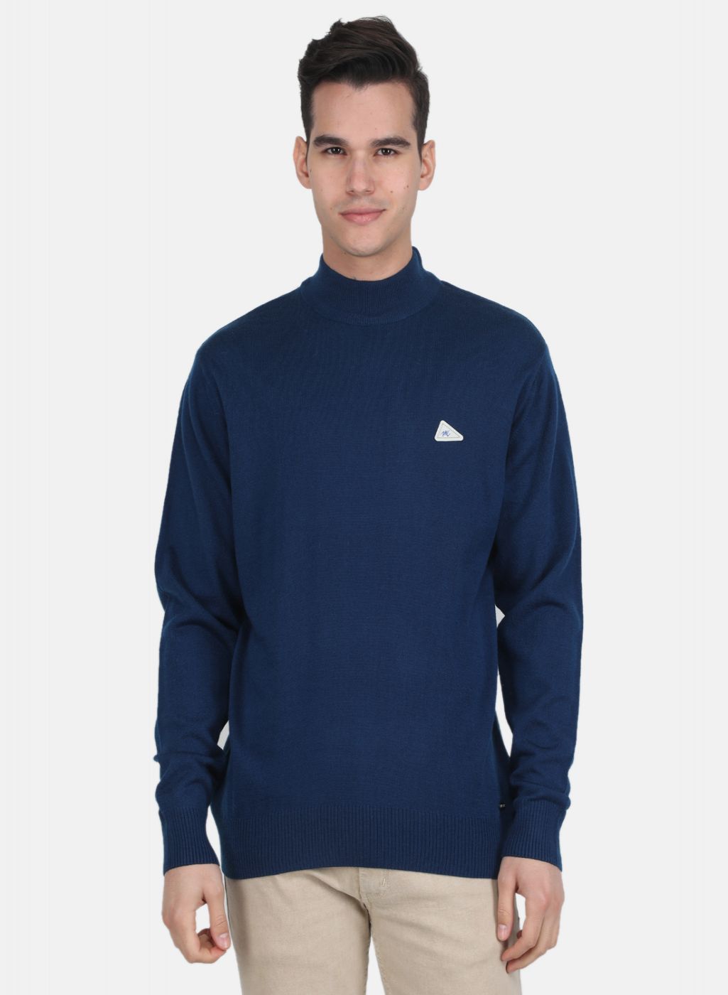 Buy Men Blue Solid Pullover Online in India - Monte Carlo