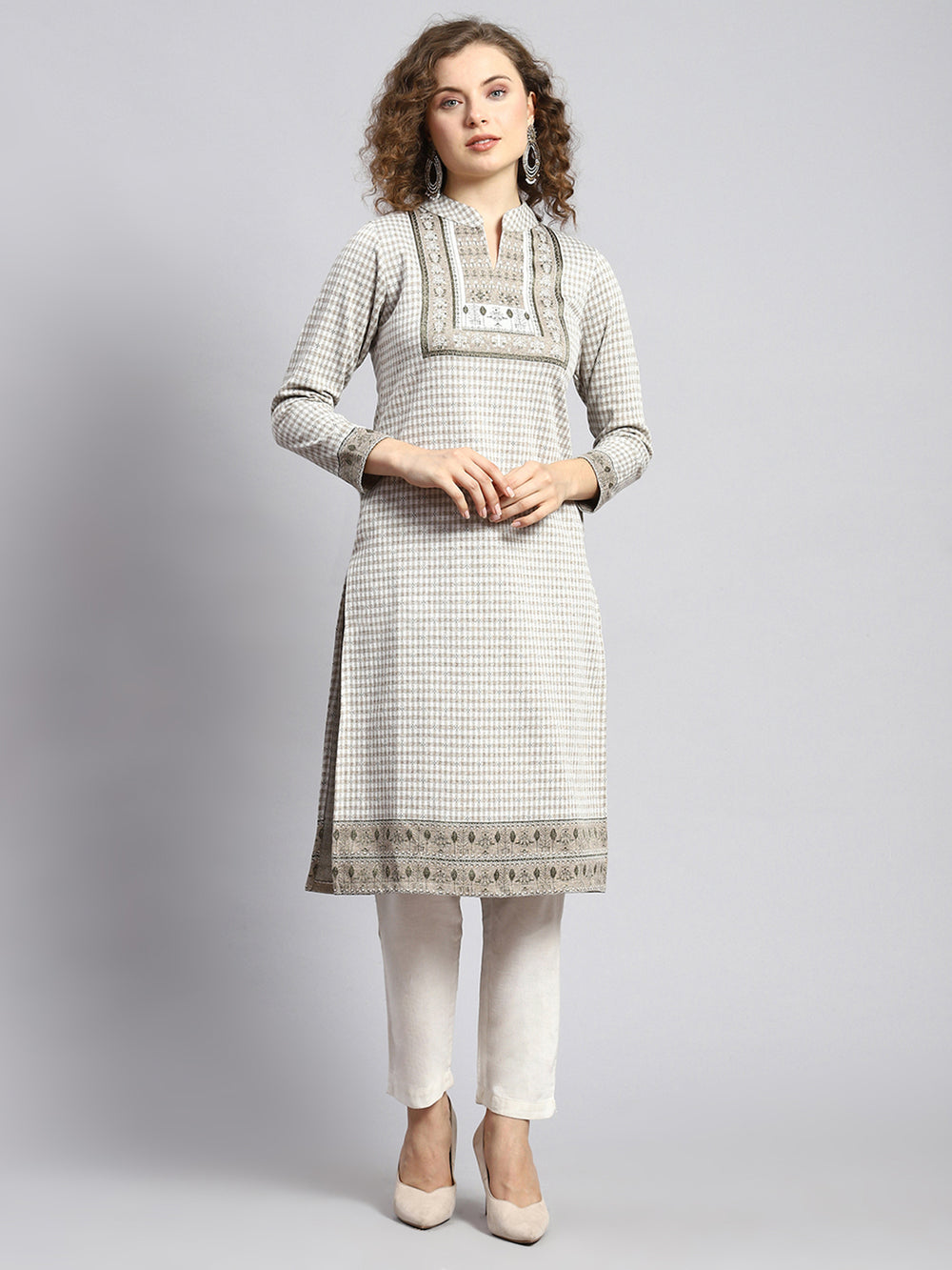 Long Sleeve Kurtis | Buy Full Sleeve Kurti For Women Online - Monte Carlo