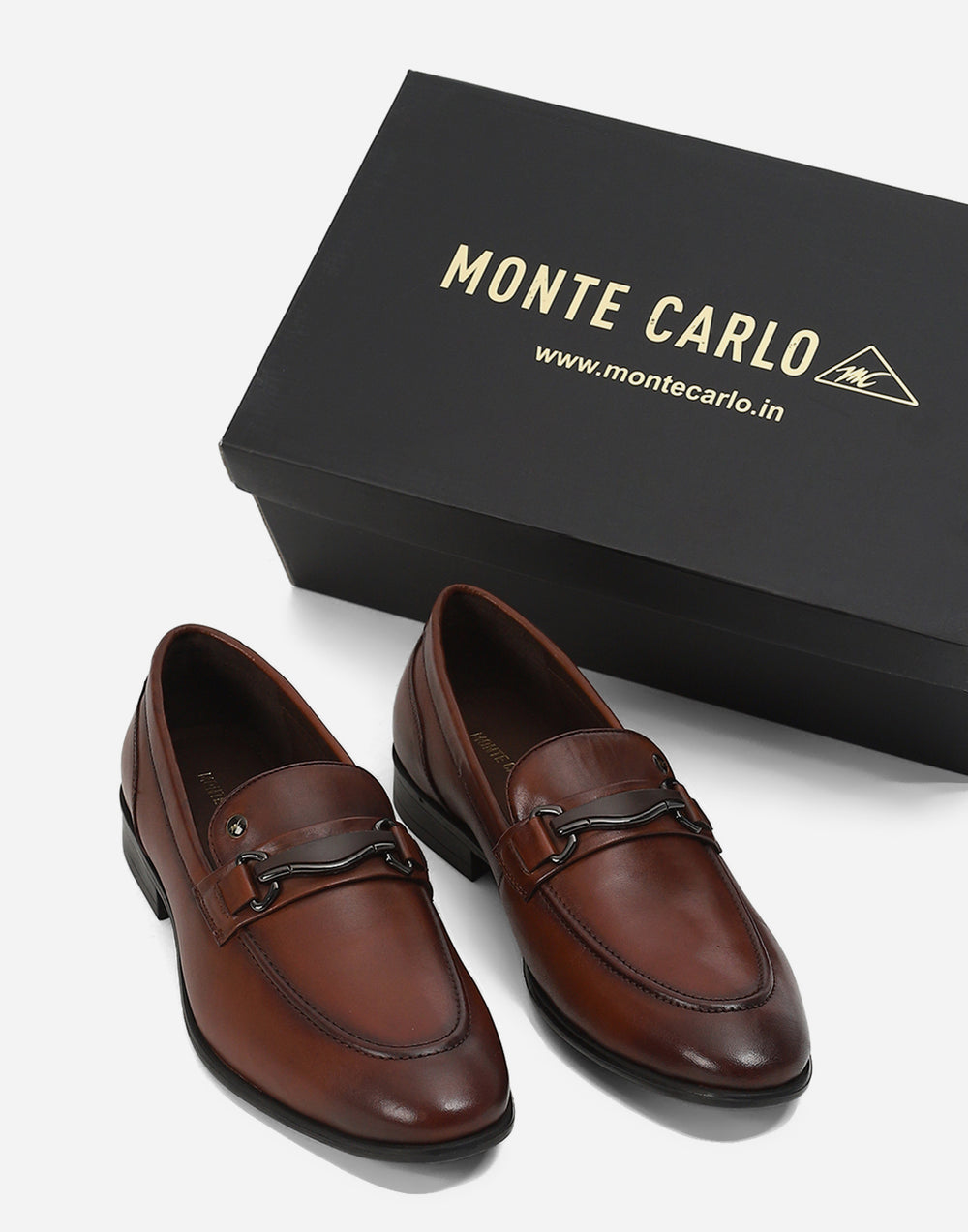 Men Brown Shoes | Buy Brown Leather Shoes For Men - Monte Carlo