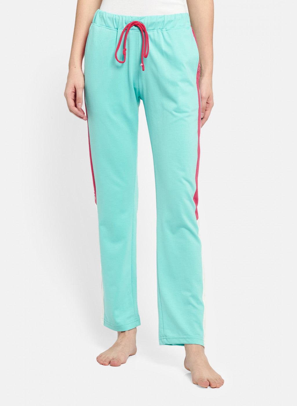 Buy Womens Blue & Pink Regular Fit Lower Online in India - Monte Carlo
