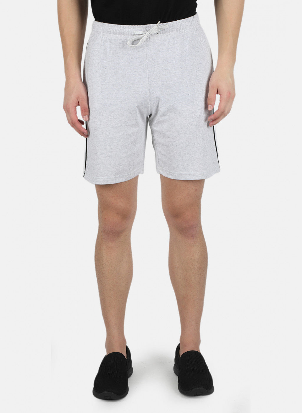 Buy Men Off White Plain Bermuda Online in India - Monte Carlo
