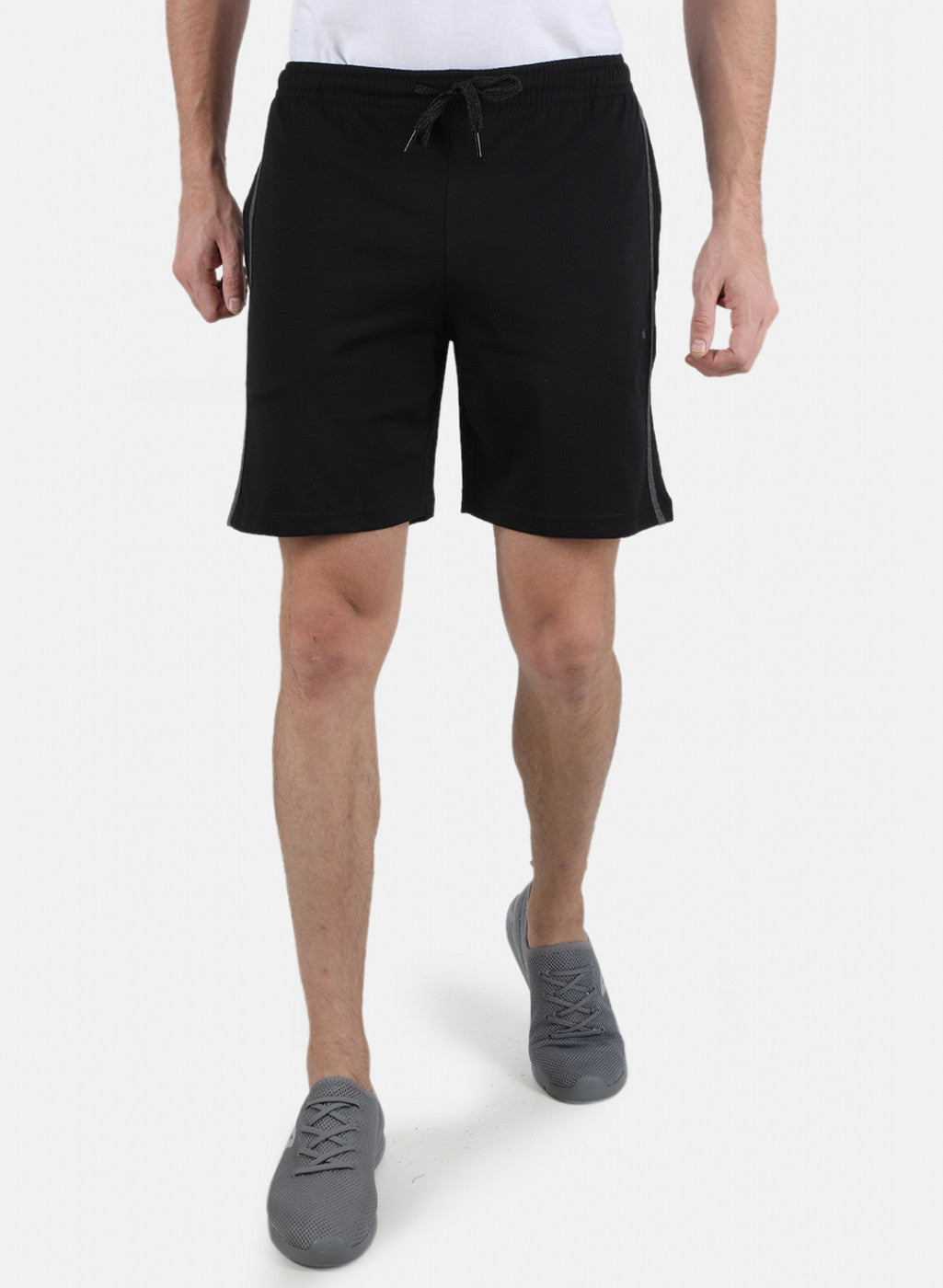 Buy Men Black Plain Bermuda Online in India - Monte Carlo