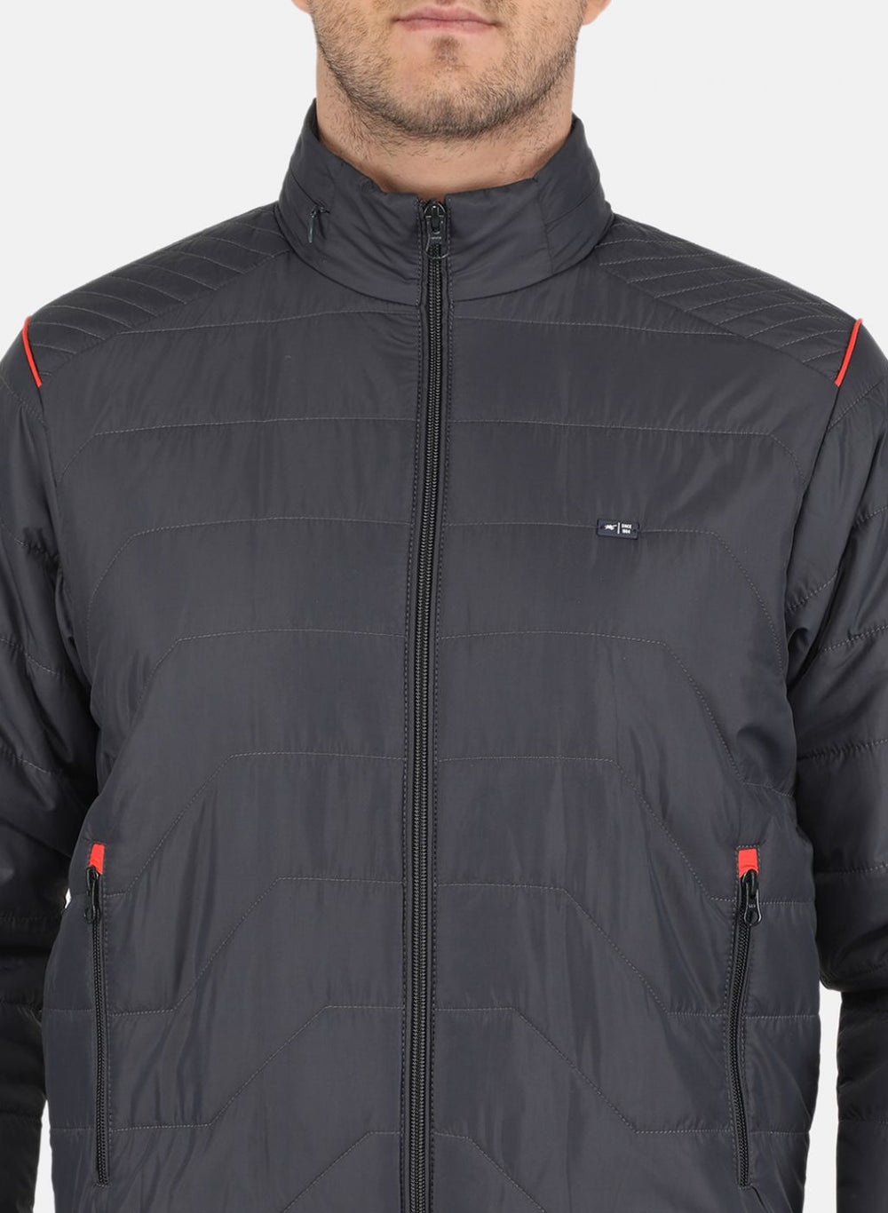 Buy Men Navy Blue Solid Jacket Online in India - Monte Carlo