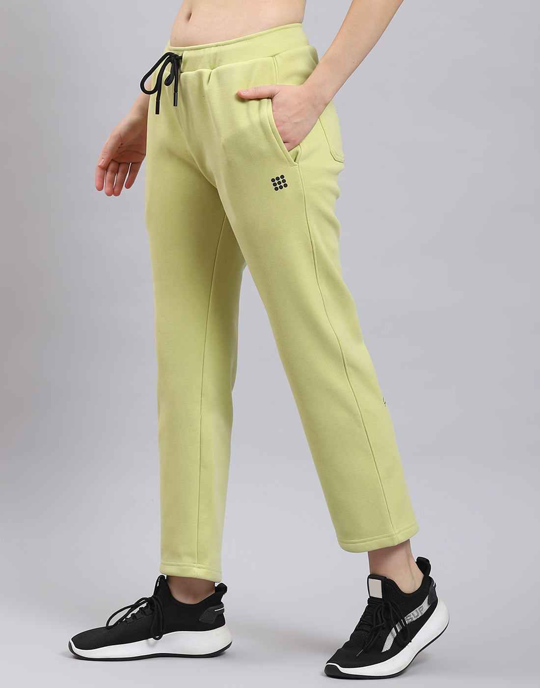 Buy Women Green Solid Regular Fit Lower Online in India - Rock.it