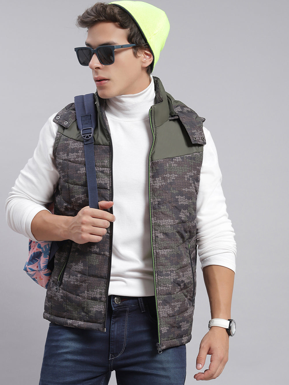 Men Half Jacket | Buy Sleeveless Jacket For Men Online - Monte Carlo