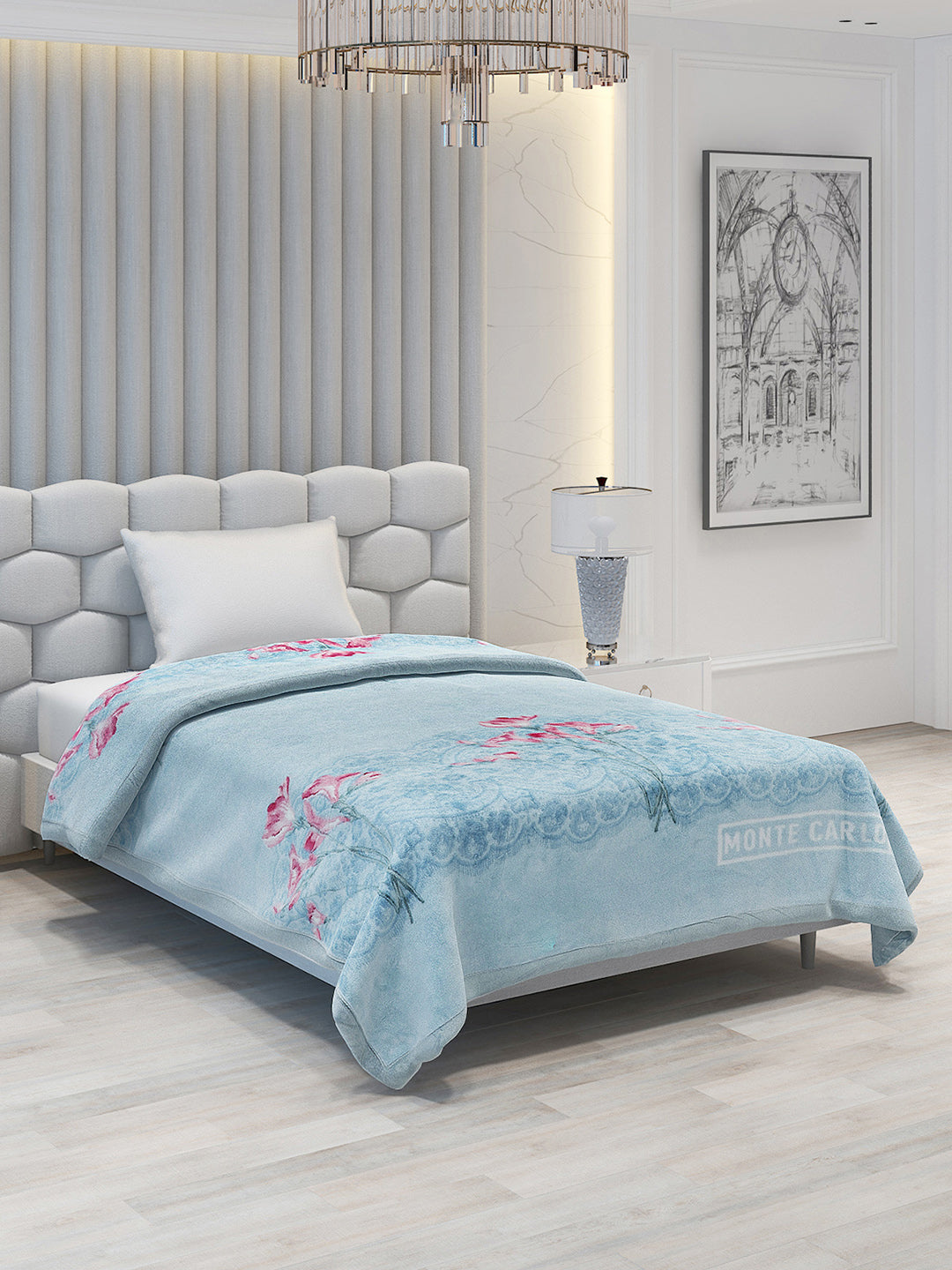 Buy Printed Single Bed Blanket for Mild Winter -2 Ply Online in India ...