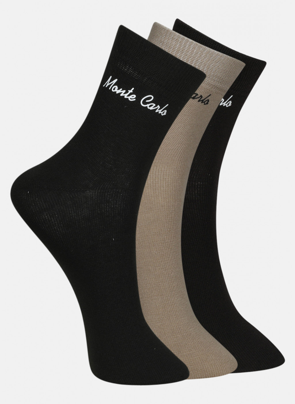 Buy Men Regular Length Socks (Pack of 3) Online in India - Monte Carlo