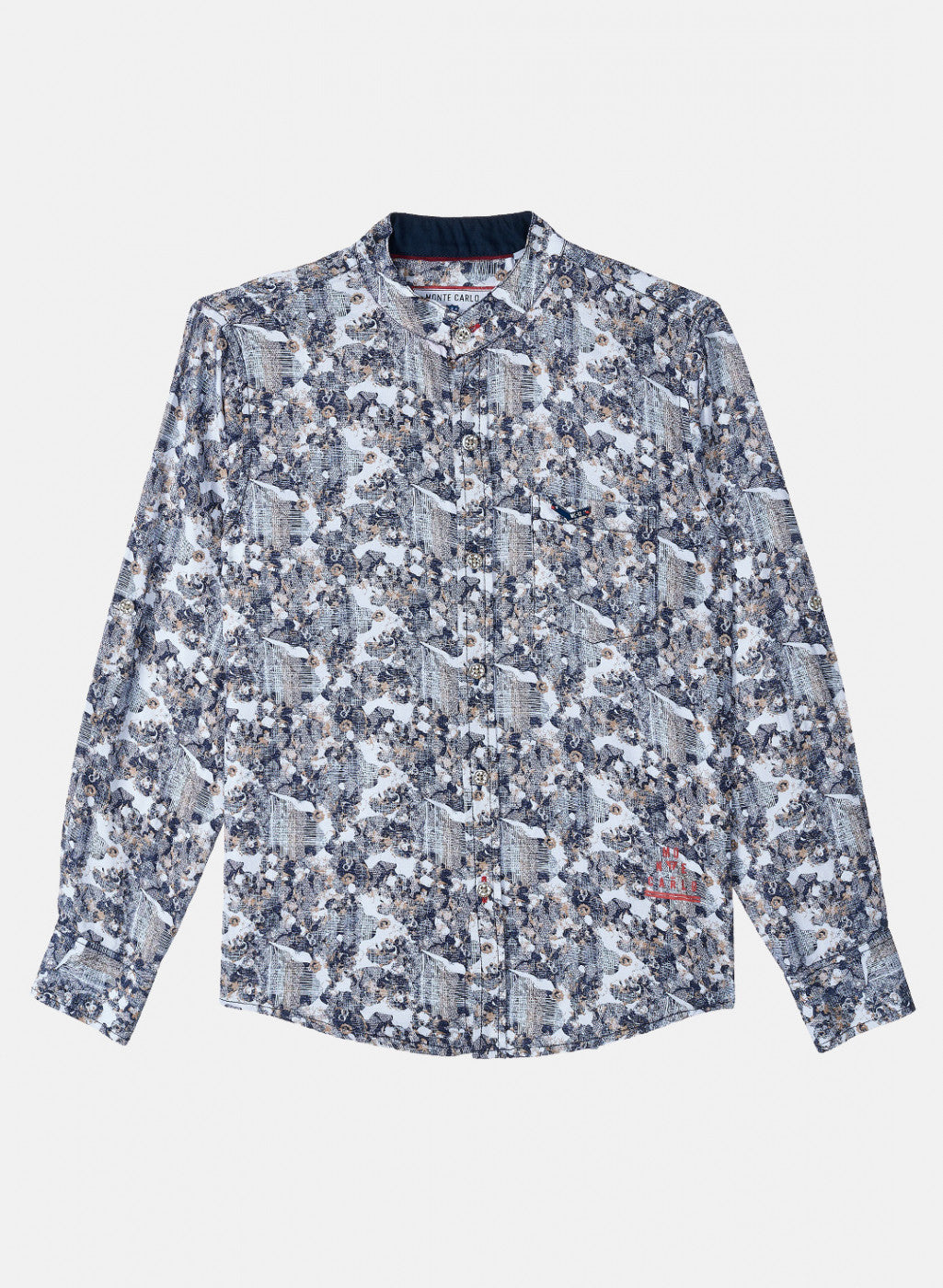 Buy Boys Blue Printed Shirt Online in India - Monte Carlo